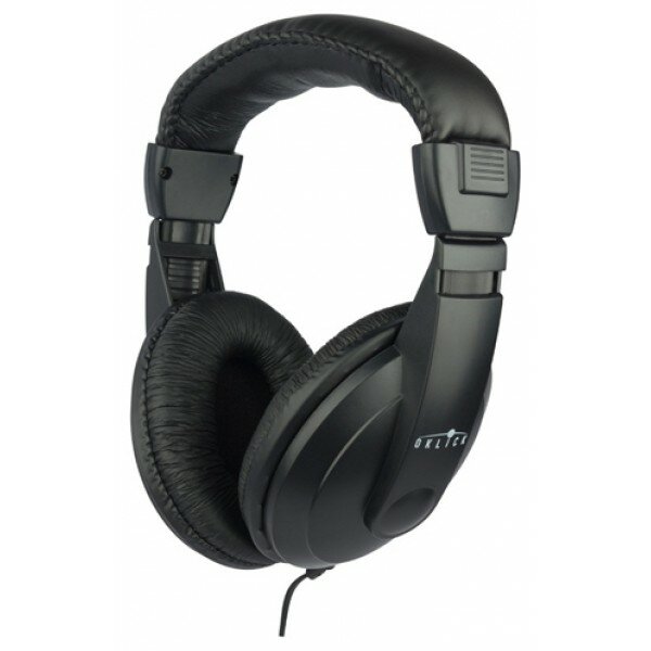 Проводные наушники Oklick HP-M211V черный, полноразмерные, Jack 3.5 мм