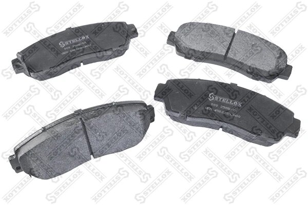 Колодки тормозные дисковые передние Stellox 000-258-BSX