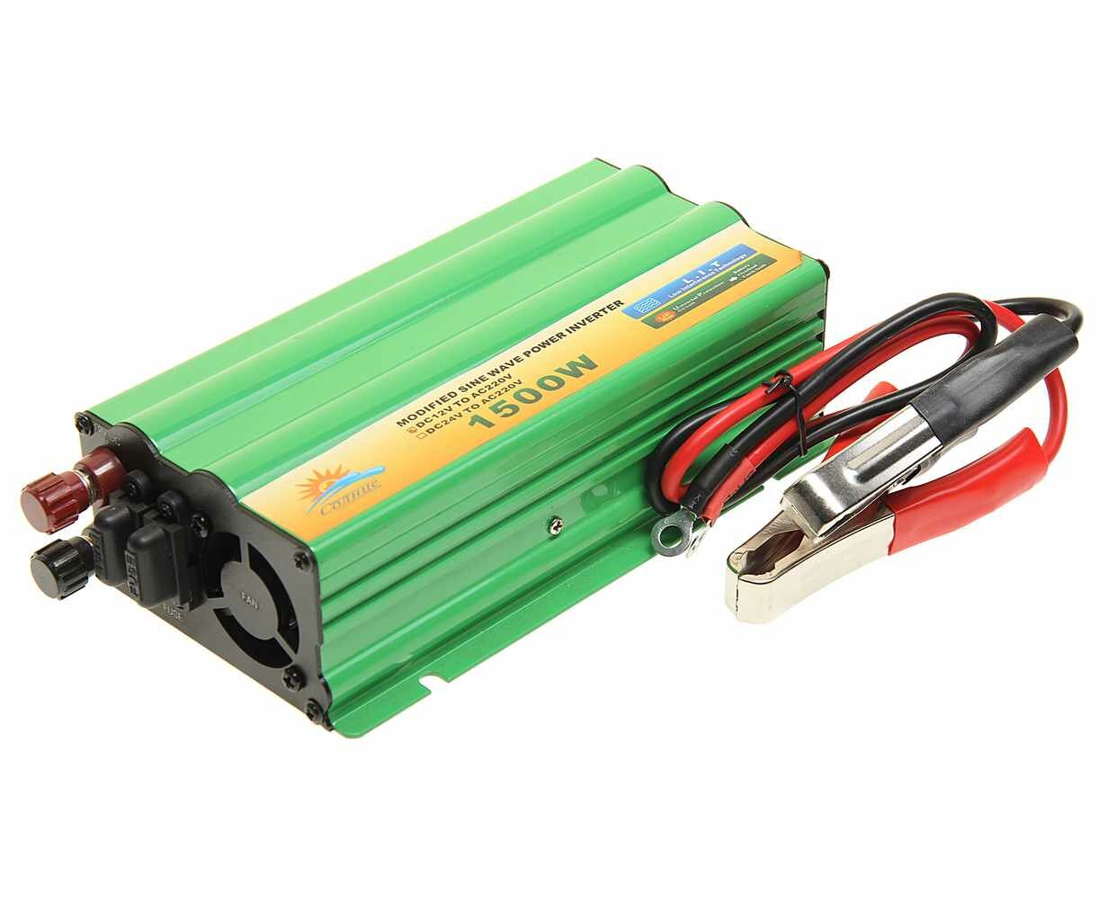 Преобразователь напряжения (инвертор) 12-220V 1500Вт, PL3205, PRO LEGEND