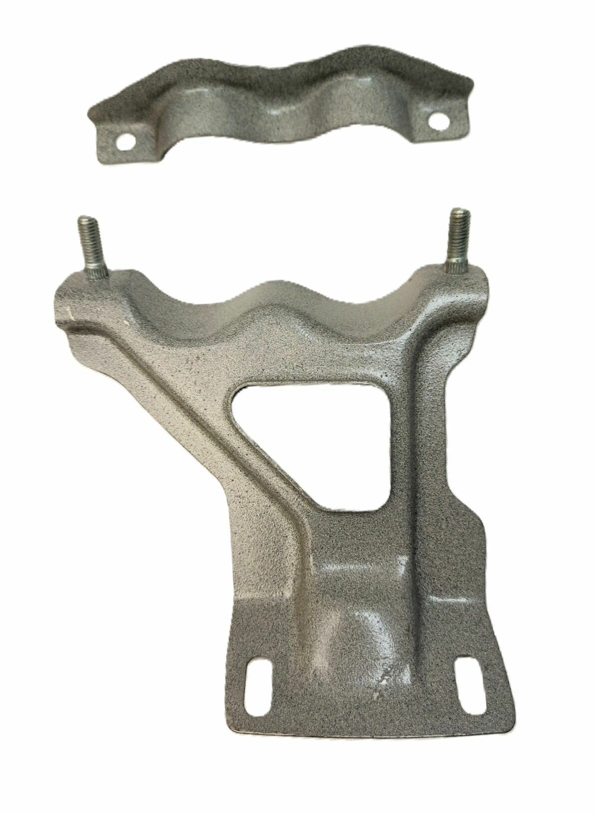 Кронштейн приемной трубы с ТЕРМО ПОКРЫТИЕМ LADA (ВАЗ) 2110, 2111, 2112 Полный комплект с гайками/