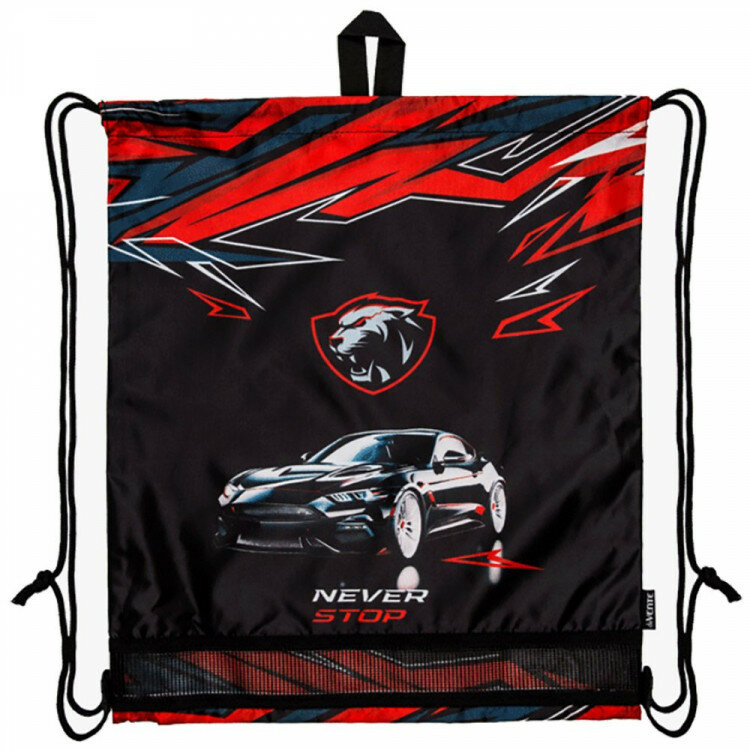 Сумка для сменной обуви 1 отделение (deVENTE) Never Stop 40x47см арт.7040452