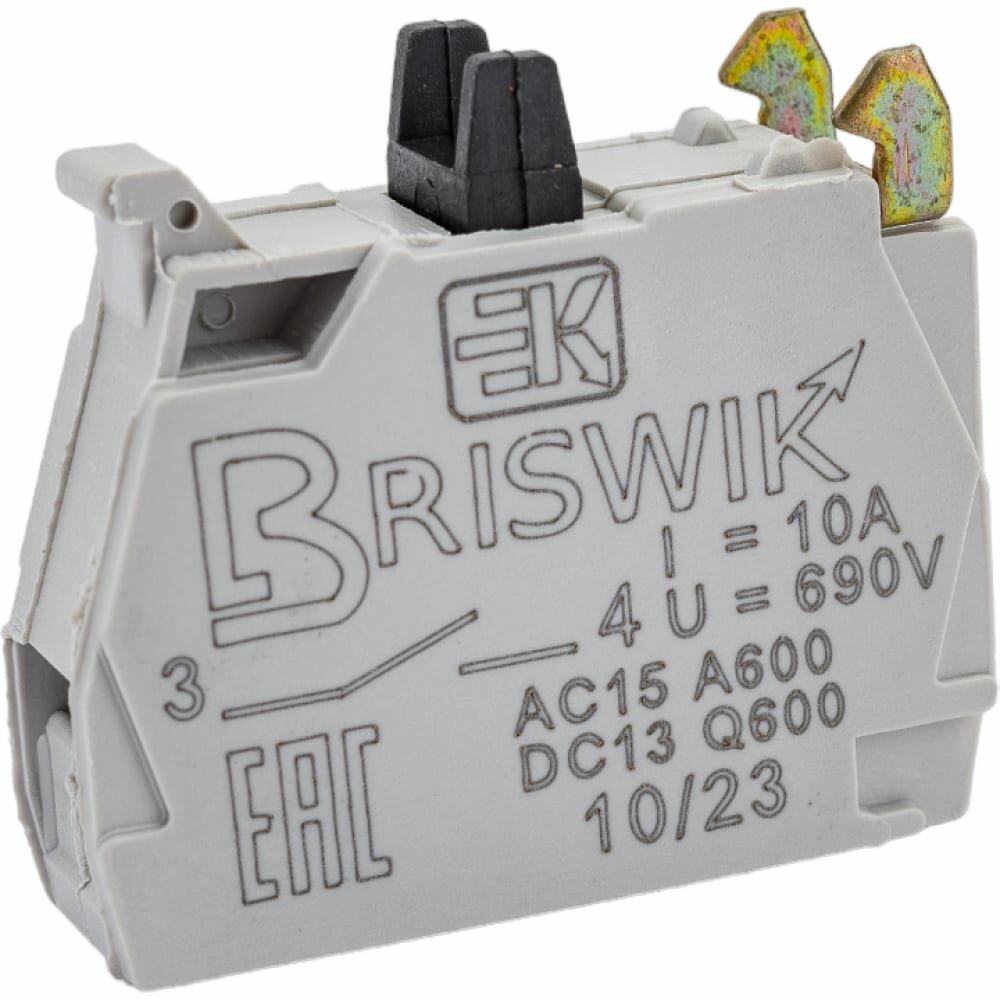 Контактный блок но Briswik КМЕ 0010