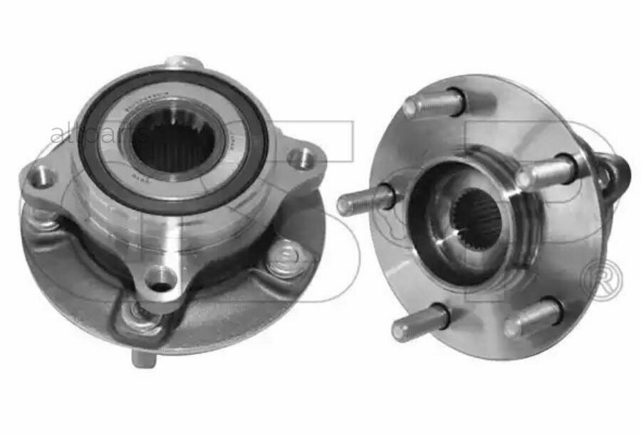 GSP 9328006 Подшипник-ступица пер. MITSUBISHI GRANDIS 04=>