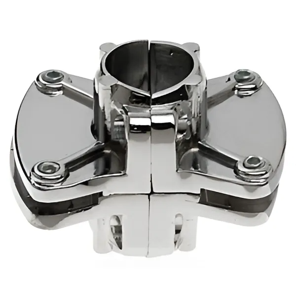 Мебельная система JOKER EDSON соединитель для трубы и двух панелей двухстороннее GP81 CHROME