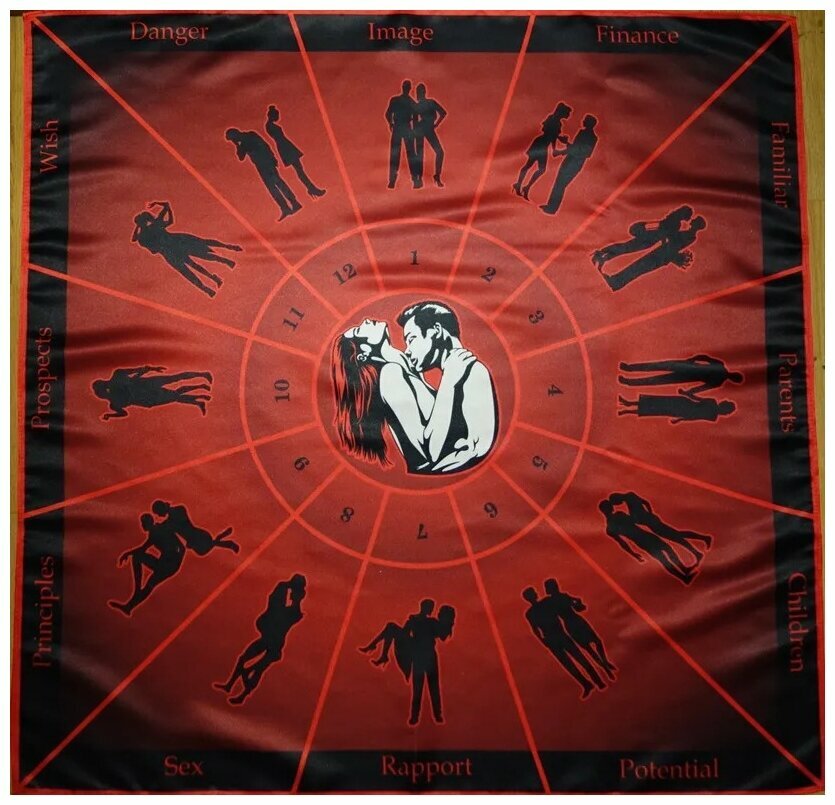 Алтарь Таро Ткань 12 Граней любви