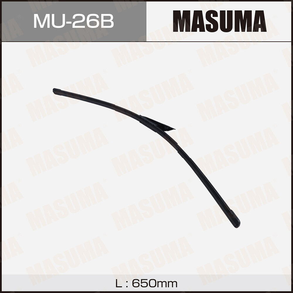 Щетка стеклоочистителя бескаркасная MASUMA 26"/650 мм AeroClip BMW