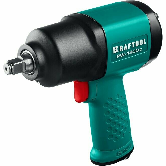 KRAFTOOL PW-1300c, 1/2", 1300 Н·м, ударный пневматический гайковерт (64205)