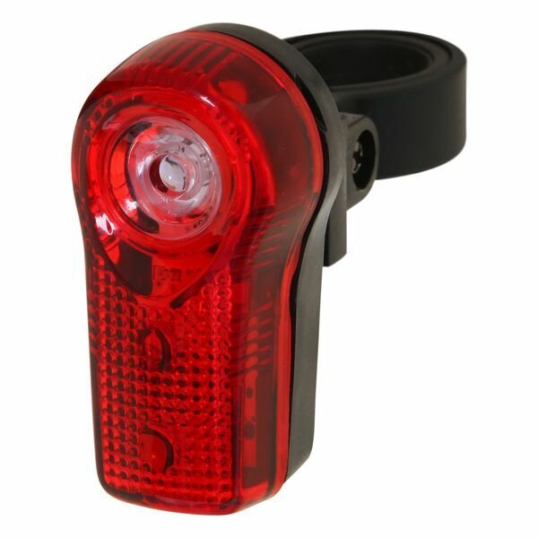 Фонарь велосипедный STG задний JY-173A, 3 светодиода, 3 функции, батарея: ААА*2 (нет в компл.)