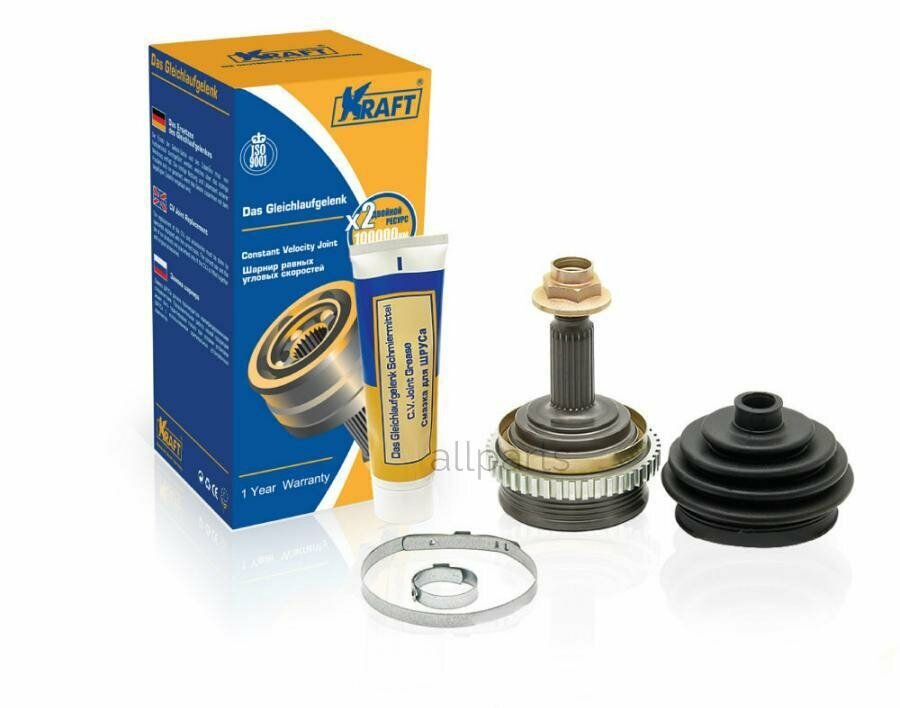 KRAFT KT058886 Шрус ВАЗ 1118,2170 с ABS KRAFT KT058886
