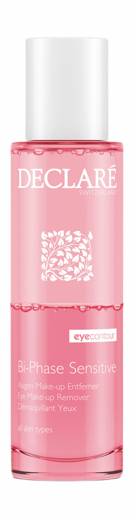 DECLARE Демакияжный двухфазный лосьон для лица Bi-Phase Sensitive Eye Make-Up Remover
