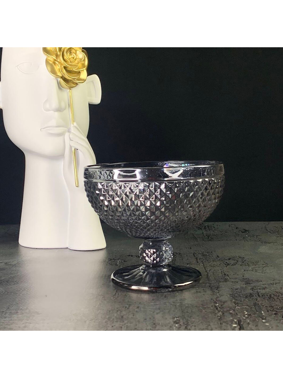 Креманки 6 шт Lenardi, стеклянные, 10,5 см