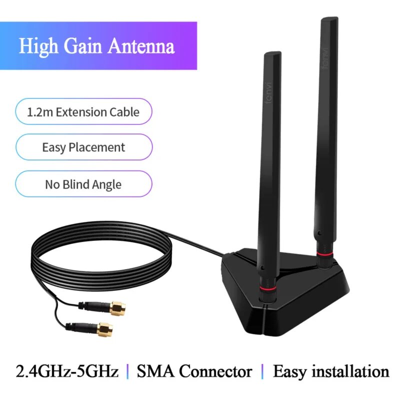 Внешняя Wi-Fi антенна 1.2м, Folded Antenna