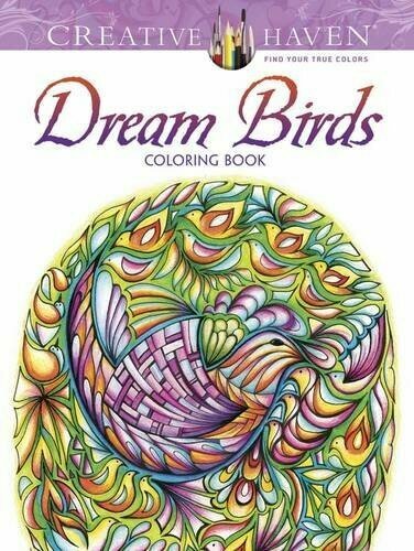 Adatto Miryam "Creative Haven Dream Birds Coloring Book"