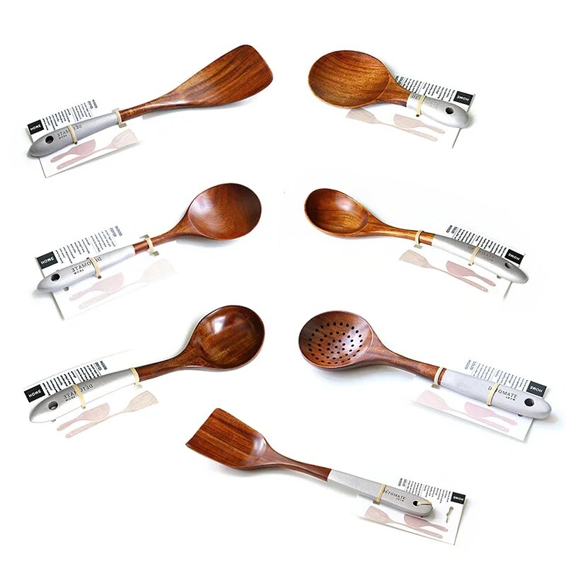 Набор кухонных инструментов XINCHEN из тикового дерева 7pcs set