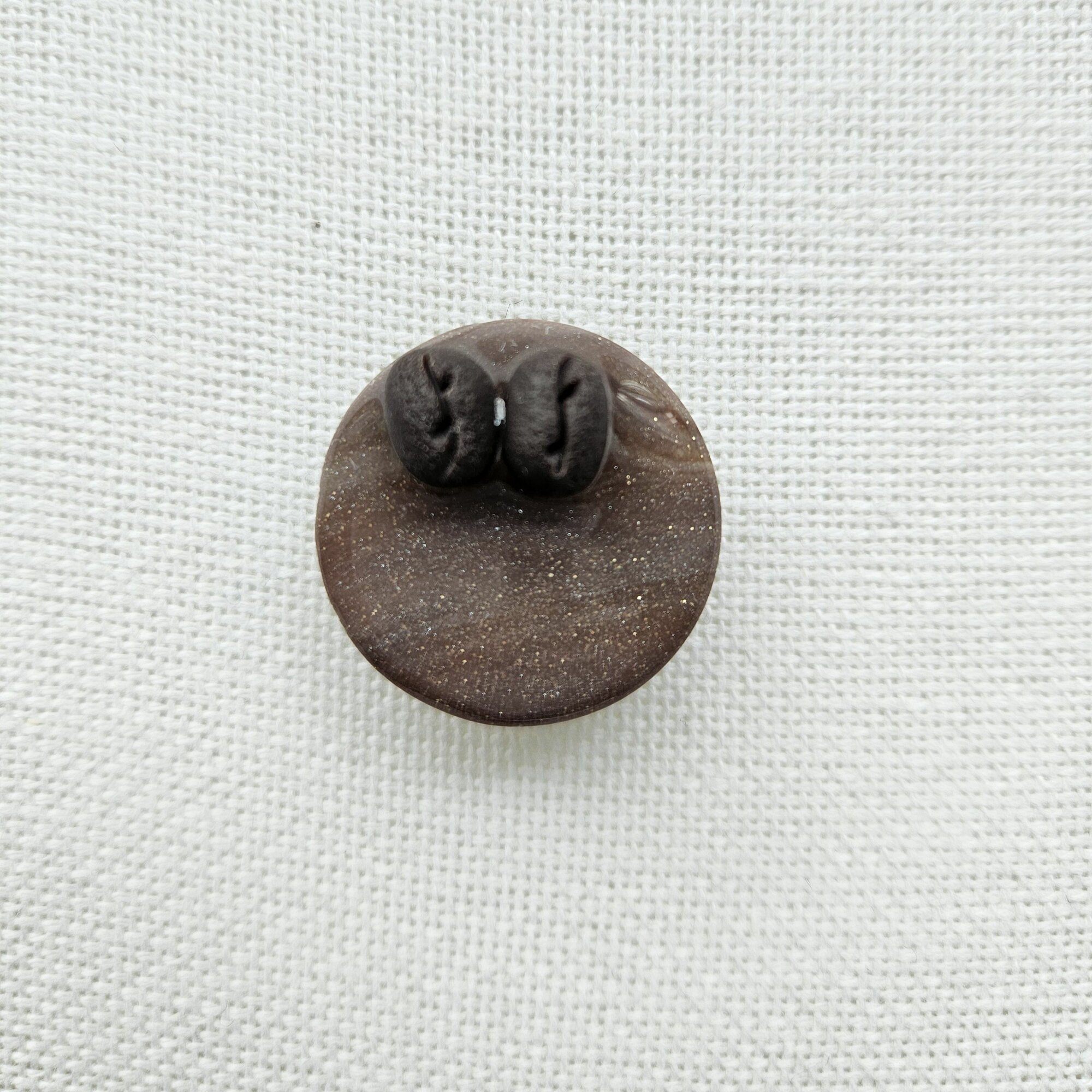 Игольница-магнит/магнитный держатель "Зерна кофе"