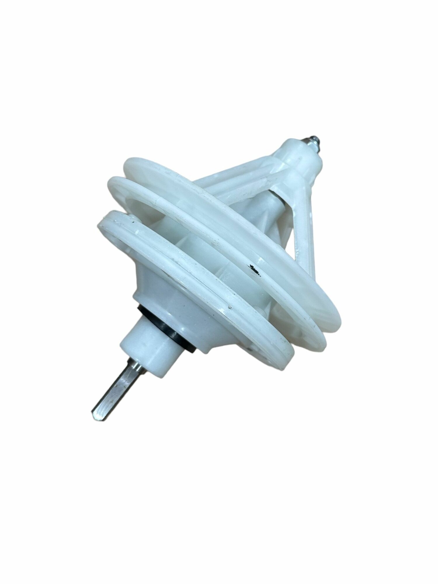 Редуктор для стиральной машины полуавтомат (вал квадрат, универсальный) Saturn, Славда, Renova, Daewoo, Evgo, Ассоль, Белоснежка