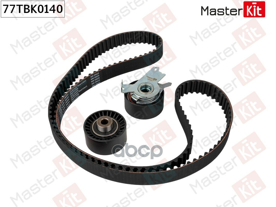 77TBK0140 Комплект ремня ГРМ Peugeot 407 (6D_) 2004 - MasterKit арт. 77tbk0140