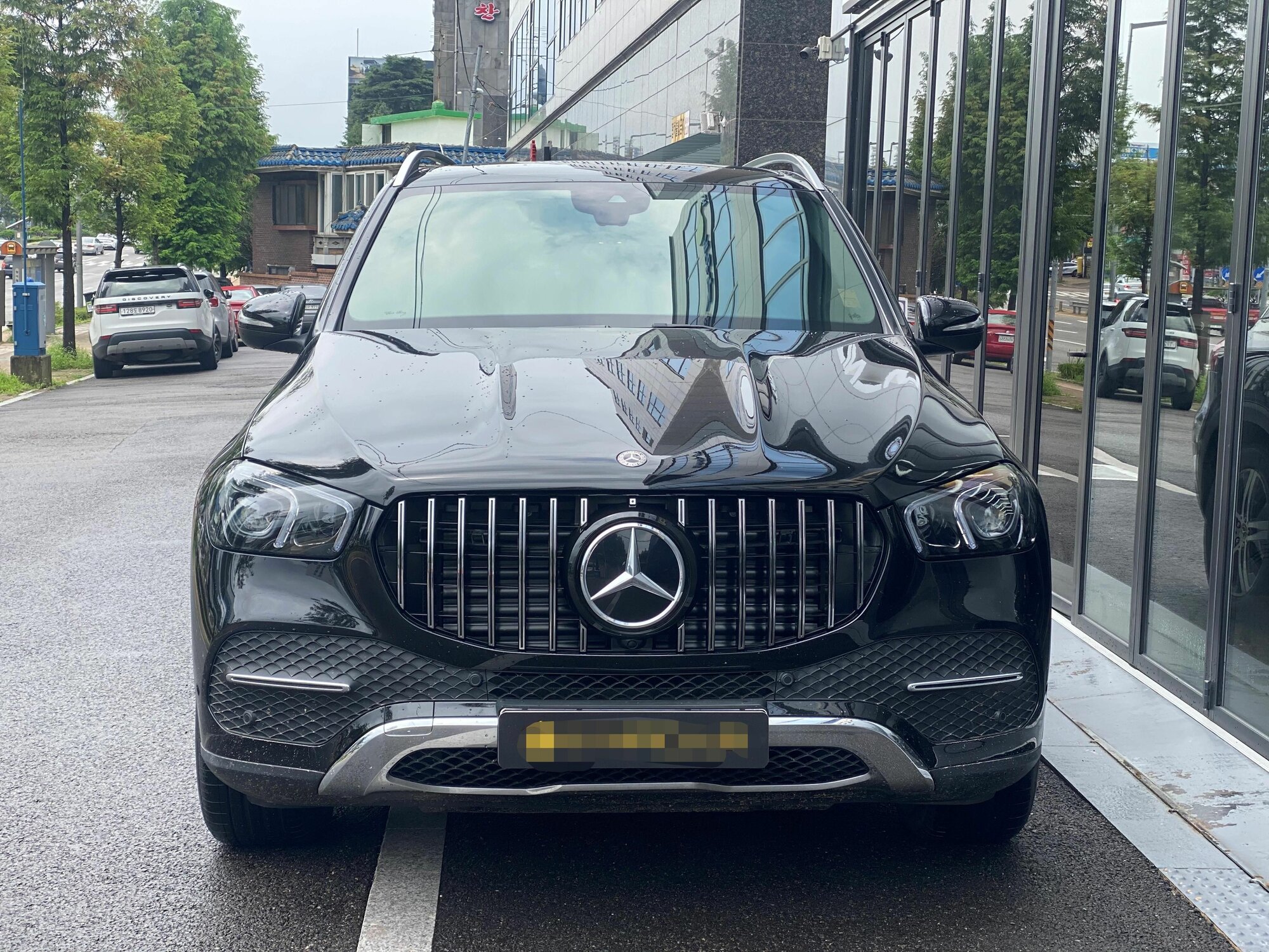 Mercedes Benz GLE (W167) 2019+ Решетка радиатора OEM GT STYLE