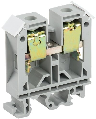 Зажим наборный винтовой ЗНИ-35 кв. мм. серый (JXB125А) IEK YZN10-035-K03