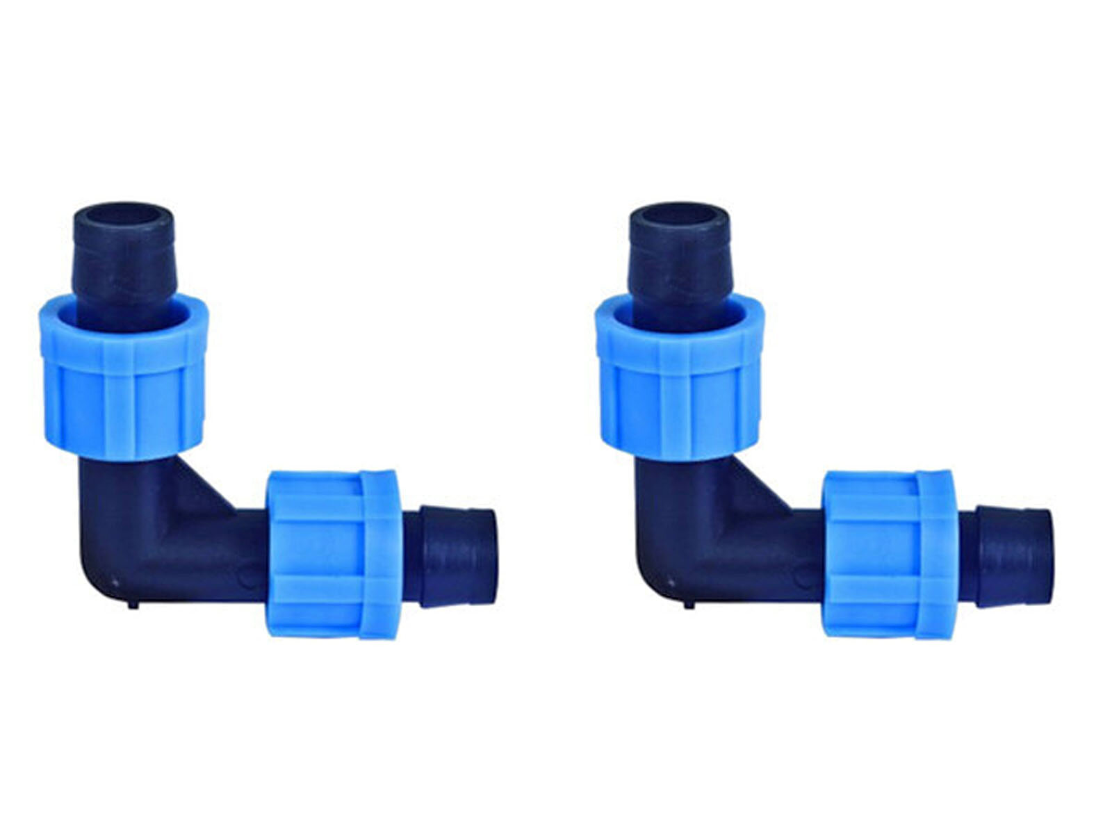 Соединитель 5/8 для капельной трубки 16 мм пластиковый (2 шт.)