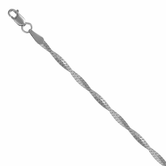 Браслет, серебро, 925 проба, родирование