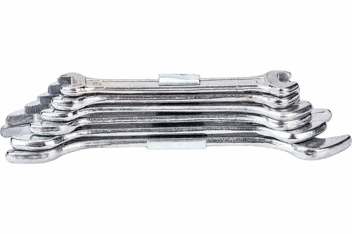 TOYA Набор рожковых ключей 6 шт 6-17 мм 50560 для сборки и ремонта механизмов