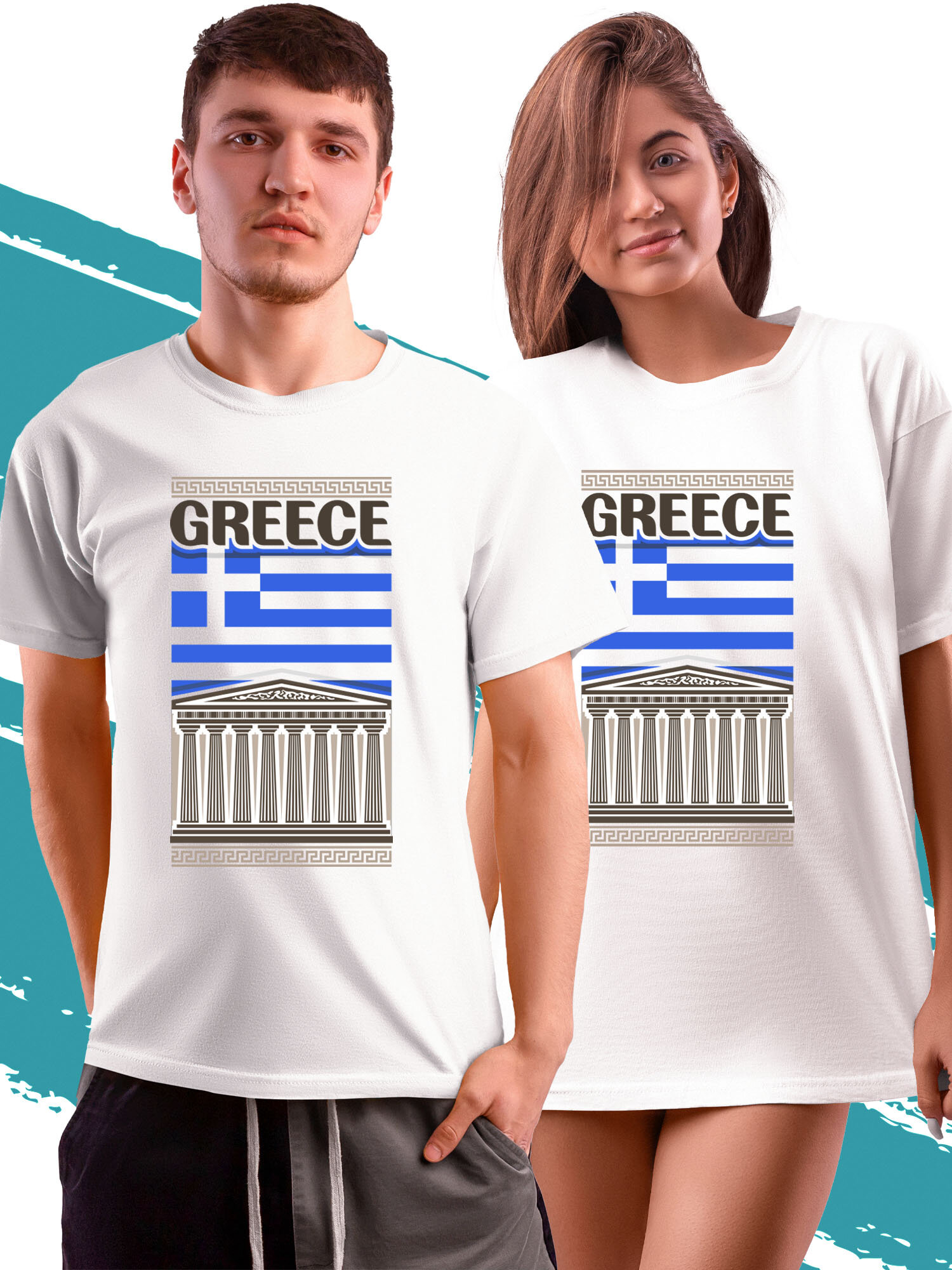 Футболка флаг Греции Greece