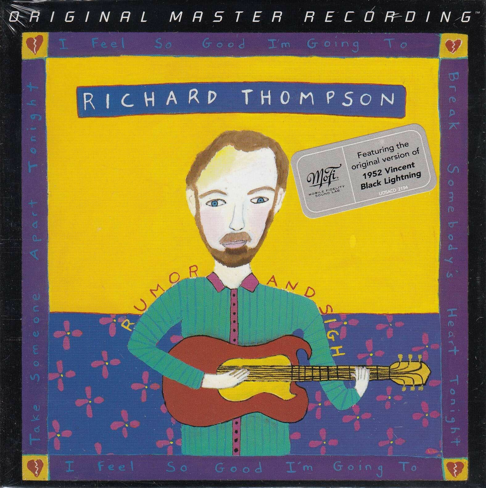Диск Richard Thompson - Rumor And Sigh (Hybrid-SACD) (Limited-Edition) (1 CD)