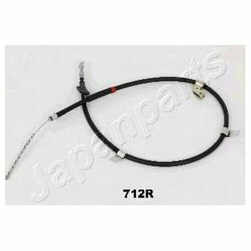 Тросик, cтояночный тормоз Japanparts BC712R для Subaru Forester, Impreza