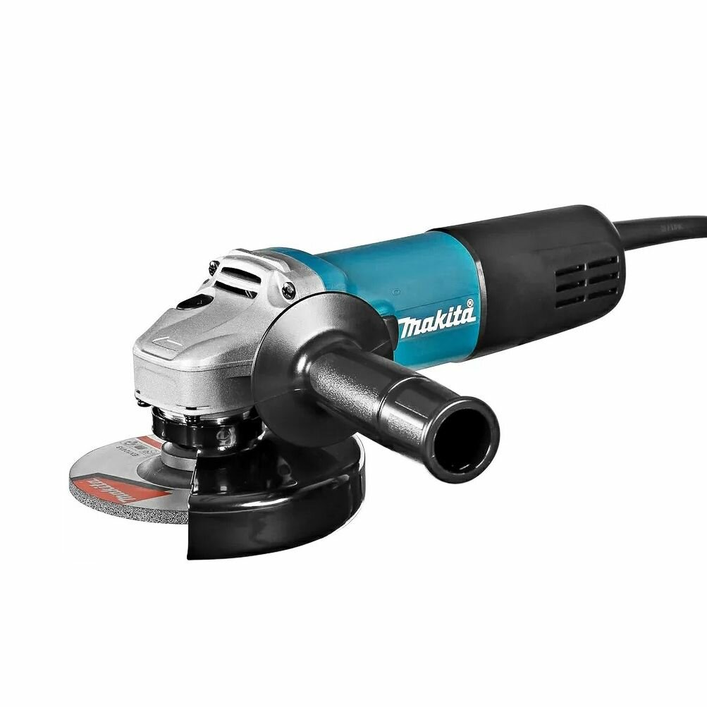 УШМ 125мм 840Вт 11000об/мин плавный пуск, антирестарт 9558HNRK (кейс) MAKITA