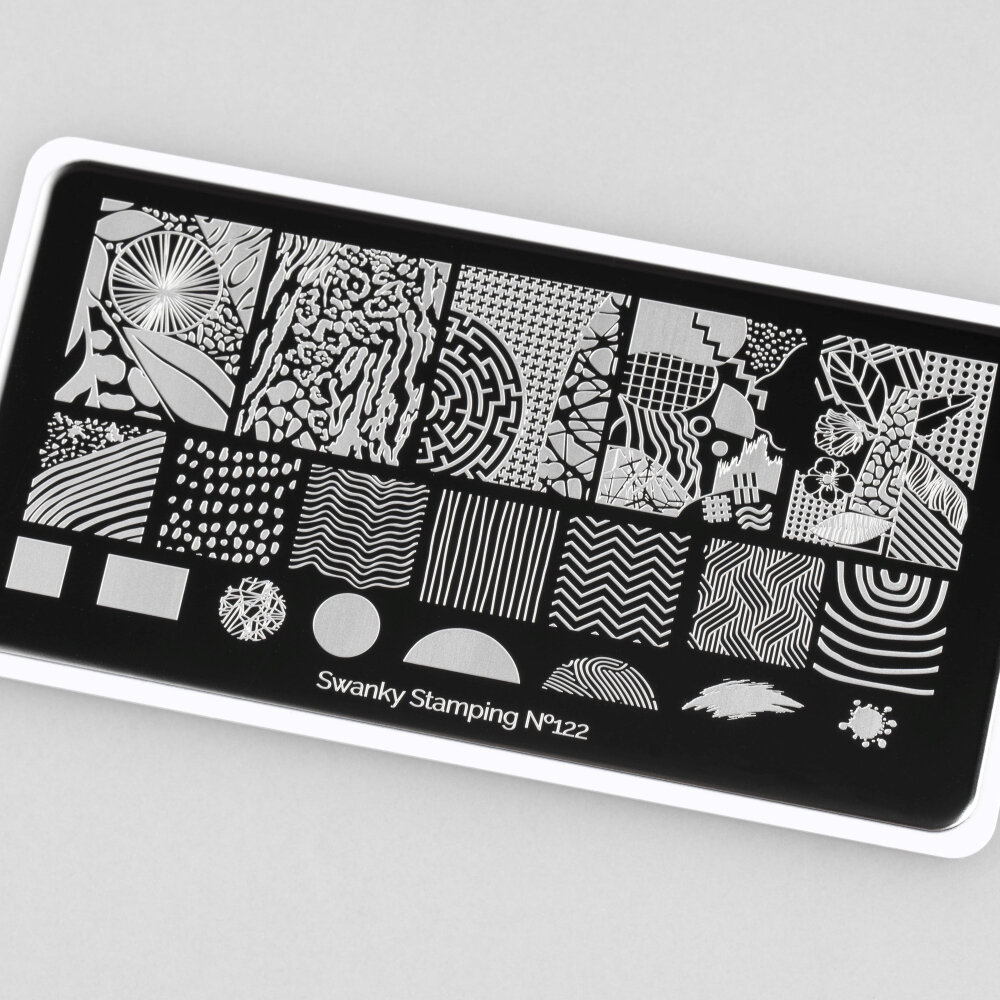 Пластина для стемпинга Swanky Stamping №122
