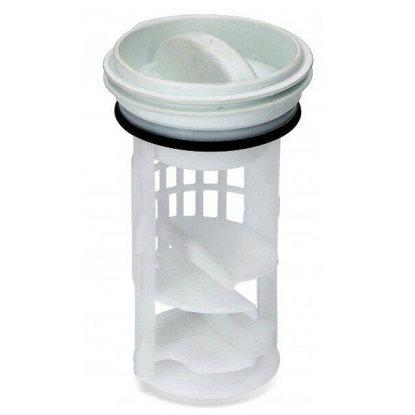 Фильтр-заглушка сливного насоса (помпы) для стиральной машины Electrolux, Zanussi, AEG в сборе 1321368118