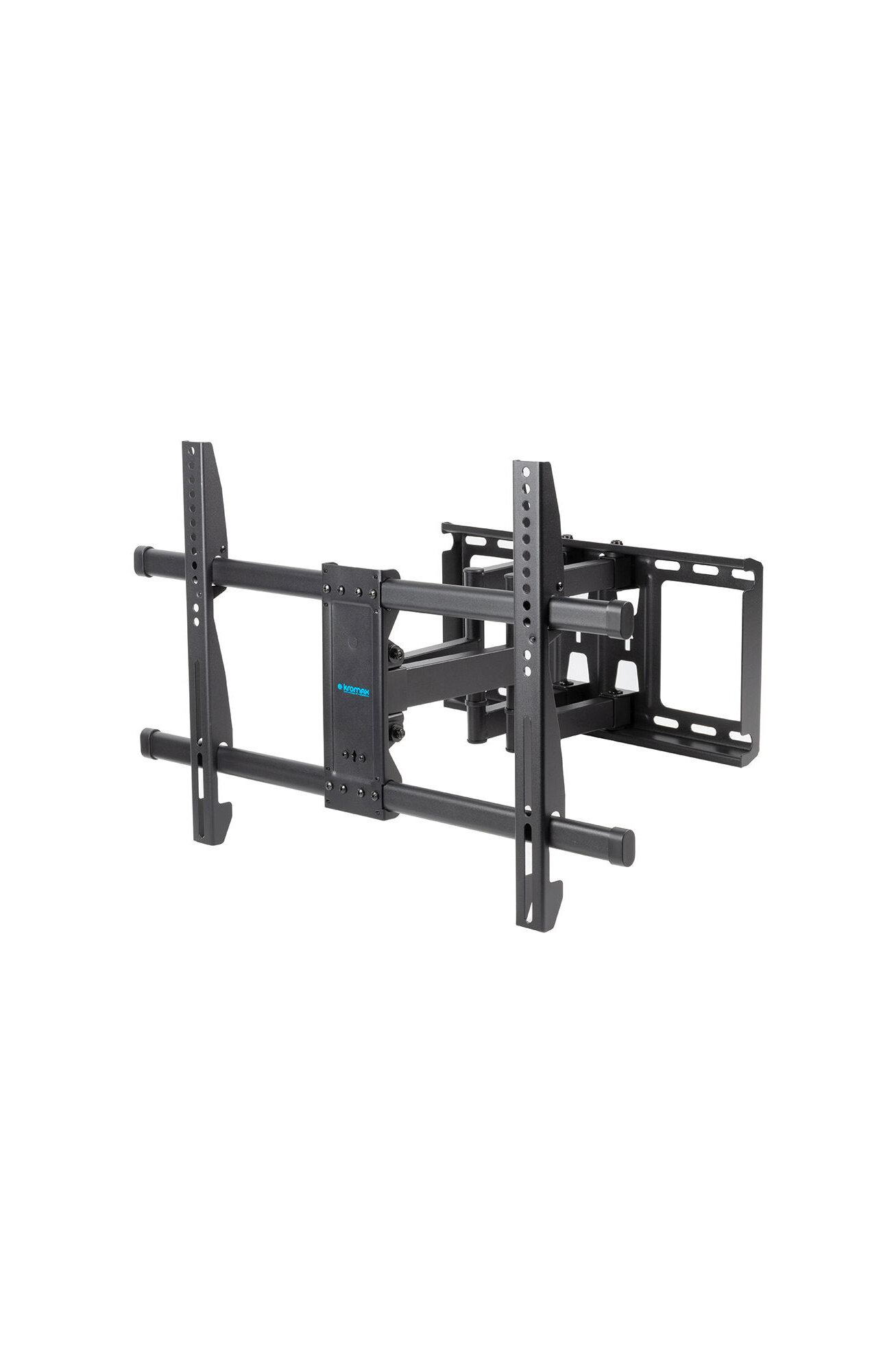 Кронштейн для телевизора Kromax GALACTIC-57, 32-75", настенный, поворотно-выдвижной и наклонный, черный (90218)