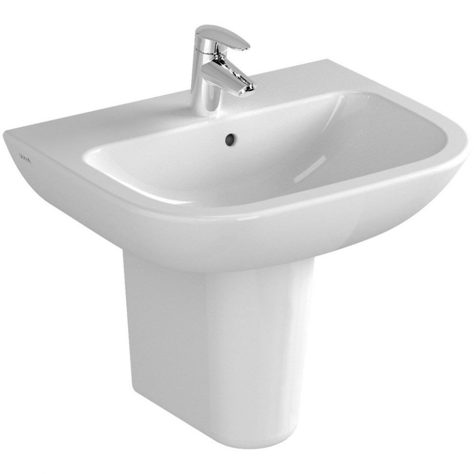 Раковина на полупьедестале Vitra S20 60 белая