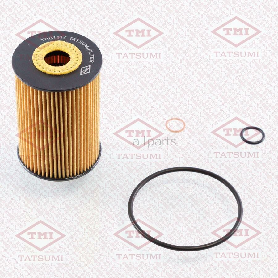 TATSUMI TBB1017 Фильтр масляный [Картридж] SSANGYONG Actyon 11-> TATSUMI TBB1017