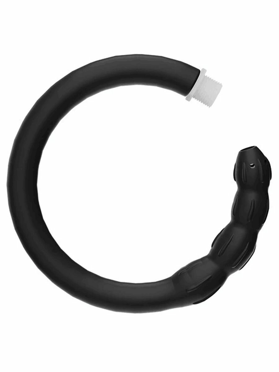 Силиконовая гибкая насадка для анального душа "SILICON ANAL DOUCHE" 51см