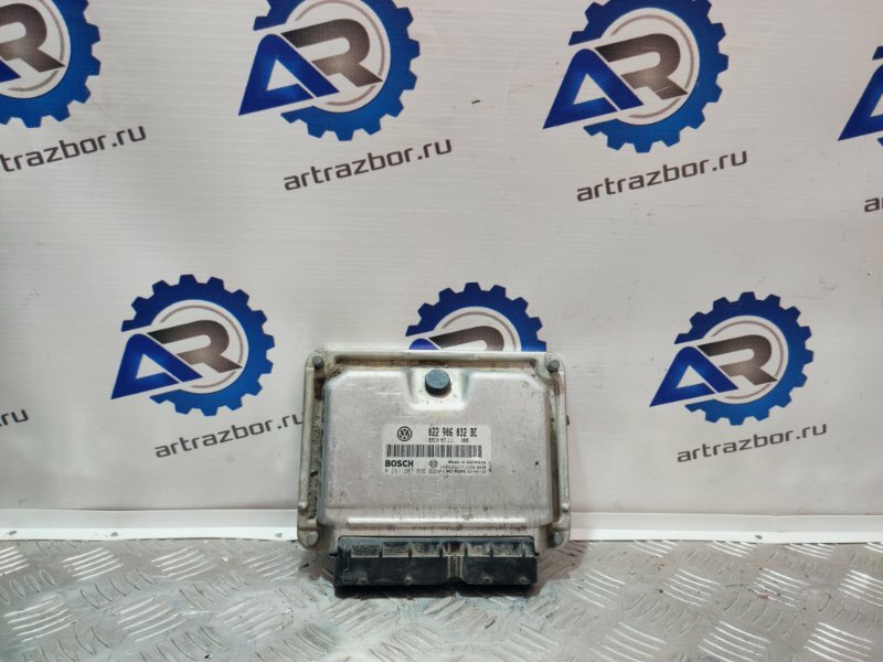 Б/У Блок управления двигателем Volkswagen Touareg / Фольксваген Туарег 3.2 AZZ 2003
