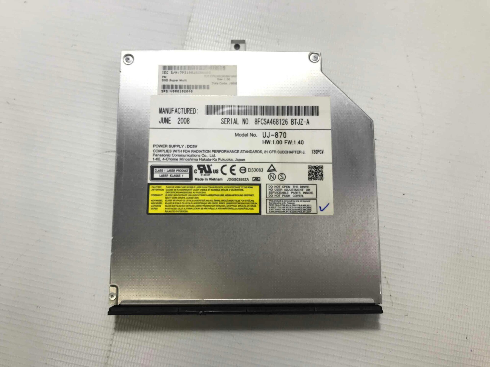 Привод DVD+RW для HP Pavilion vd5