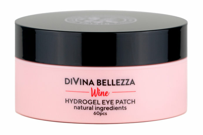 Divina Bellezza Wine Hydrogel Eye Patch 60 патчей для век с экстрактом вина 100мл