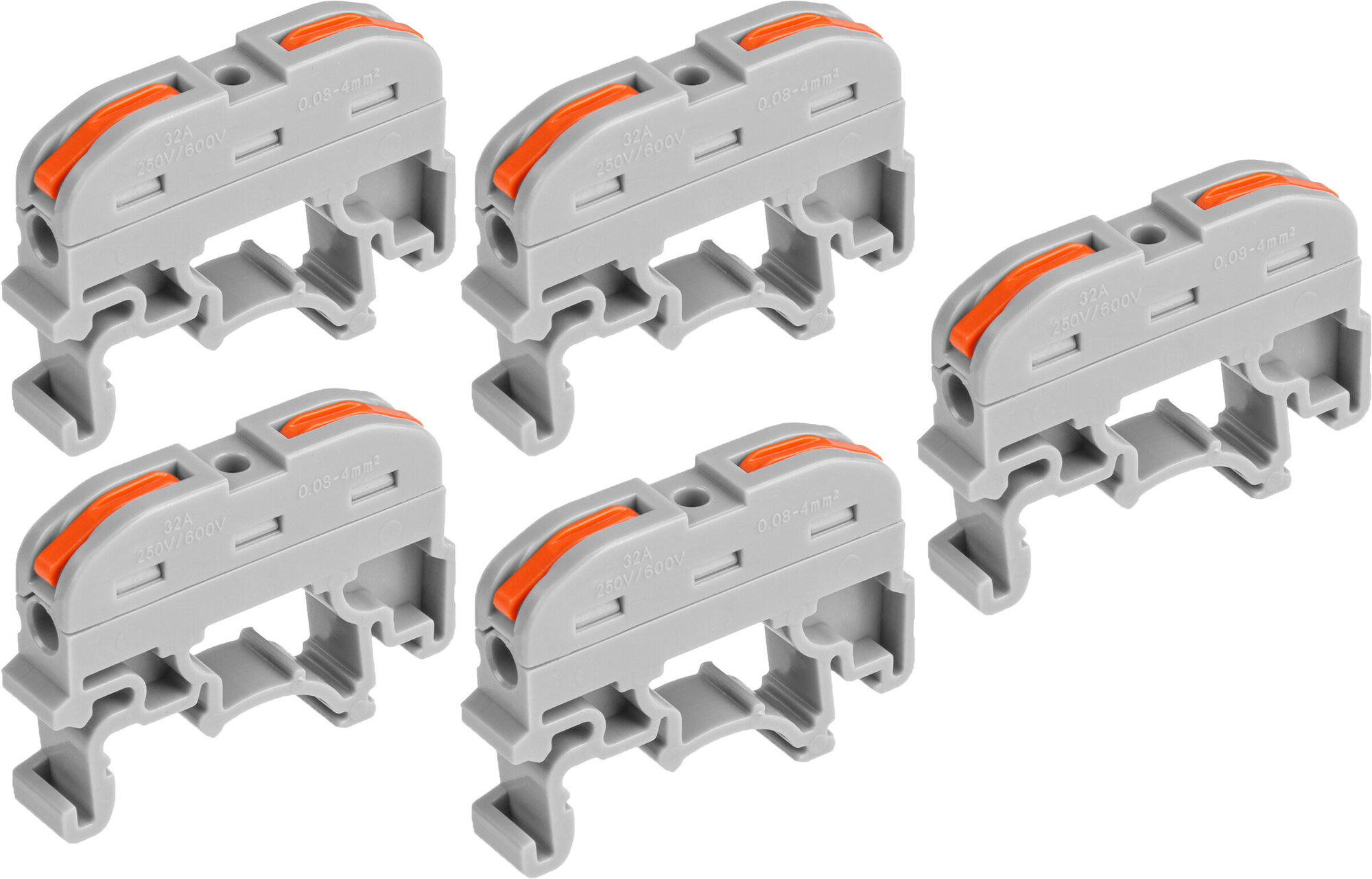Клемма соединительная проходная СК-221D (2.5 мм2) (5 шт) юпитер