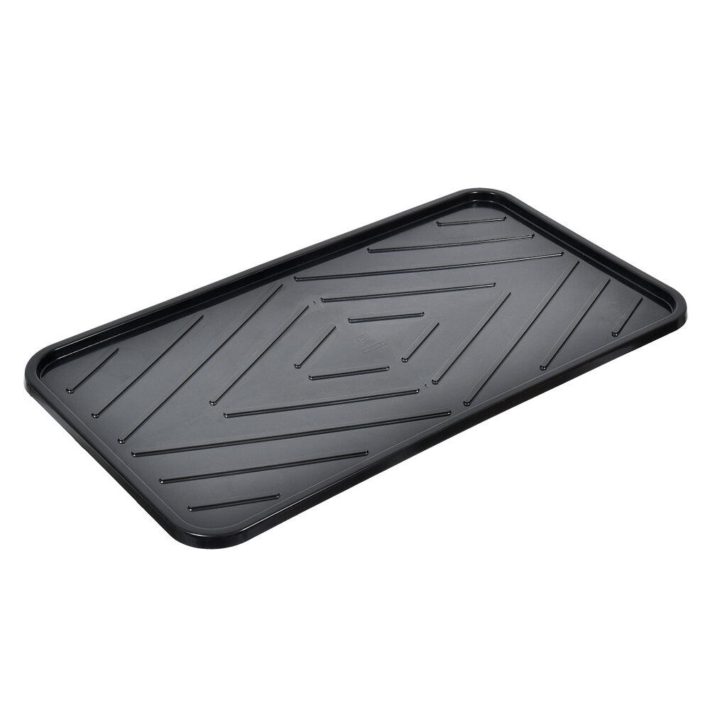 Поддон для обуви Vortex, 63,5 x 35,4 x 1,3 см, полипропилен, черный