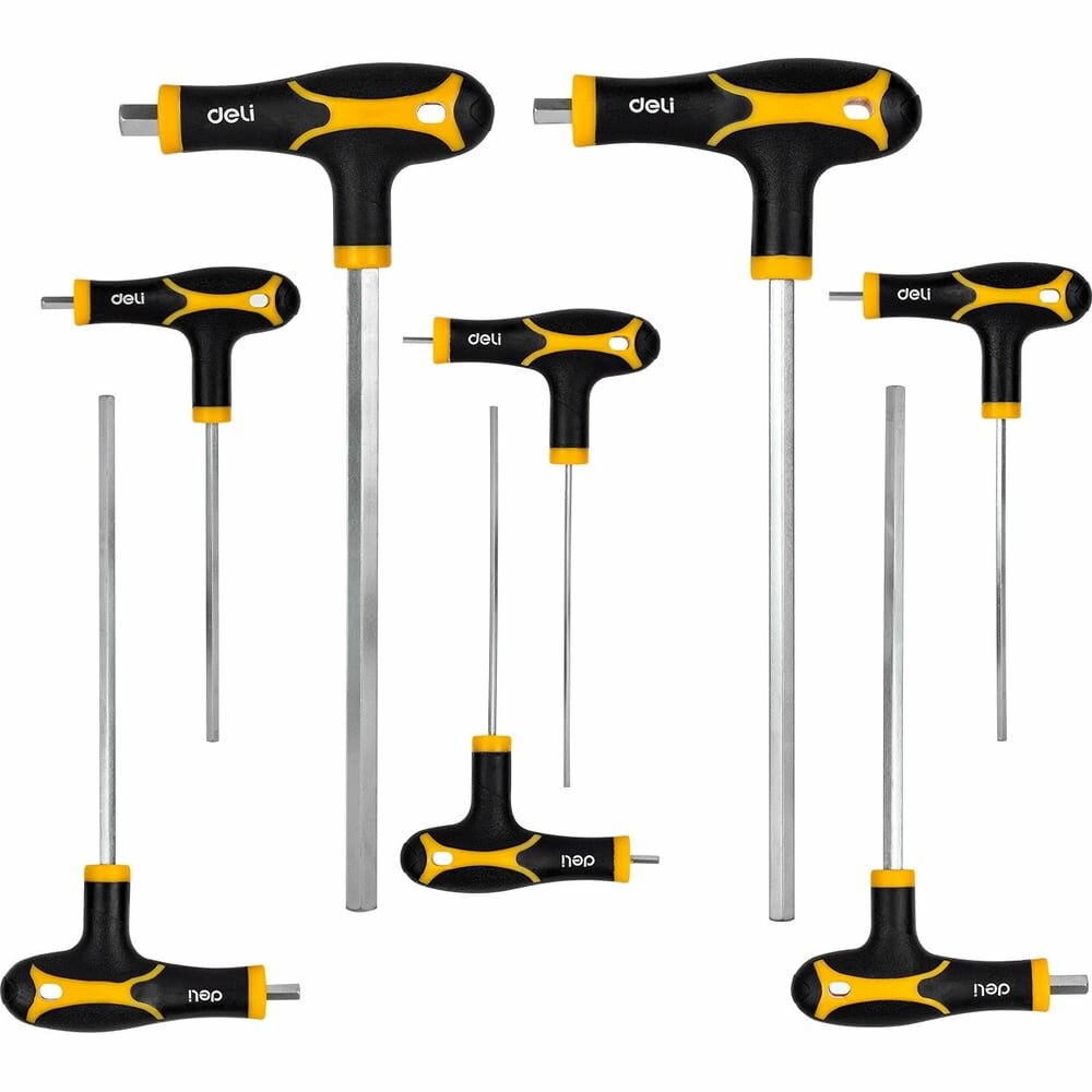 Набор шестигранных ключей DELI DL233108