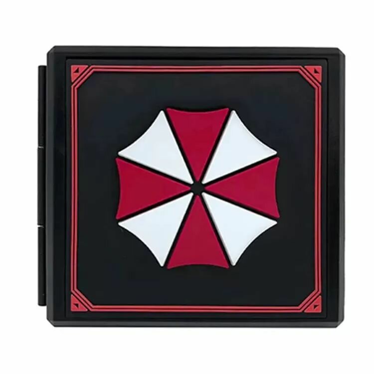 Кейс для хранения 12 игровых карт (NSW-038U) (Resident Evil: Umbrella)