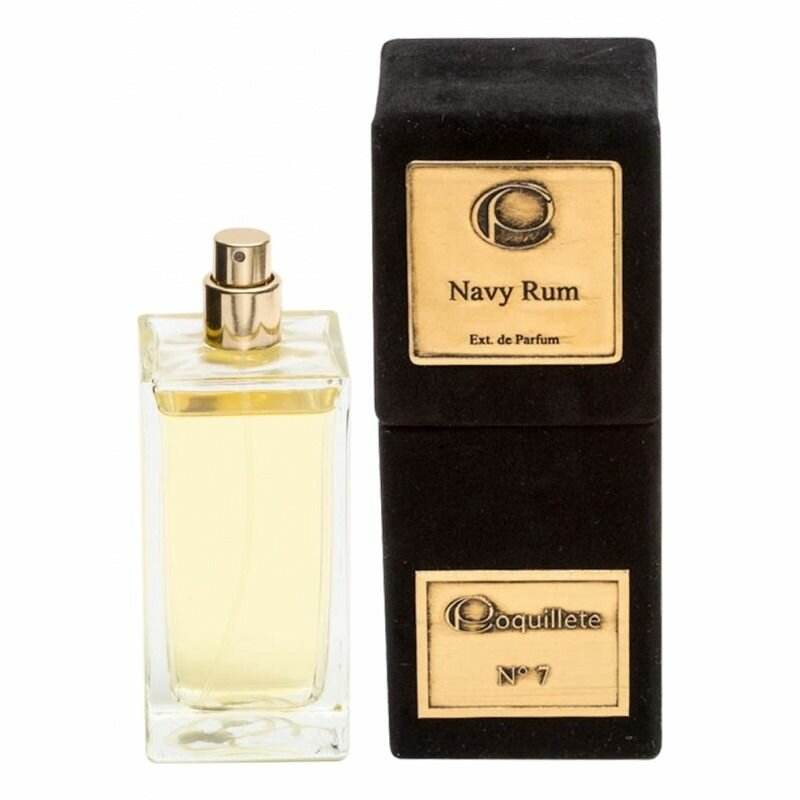 Парфюмерная вода Coquillete Navy Rum, унисекс, восточные/гурманские ноты, 100 ml