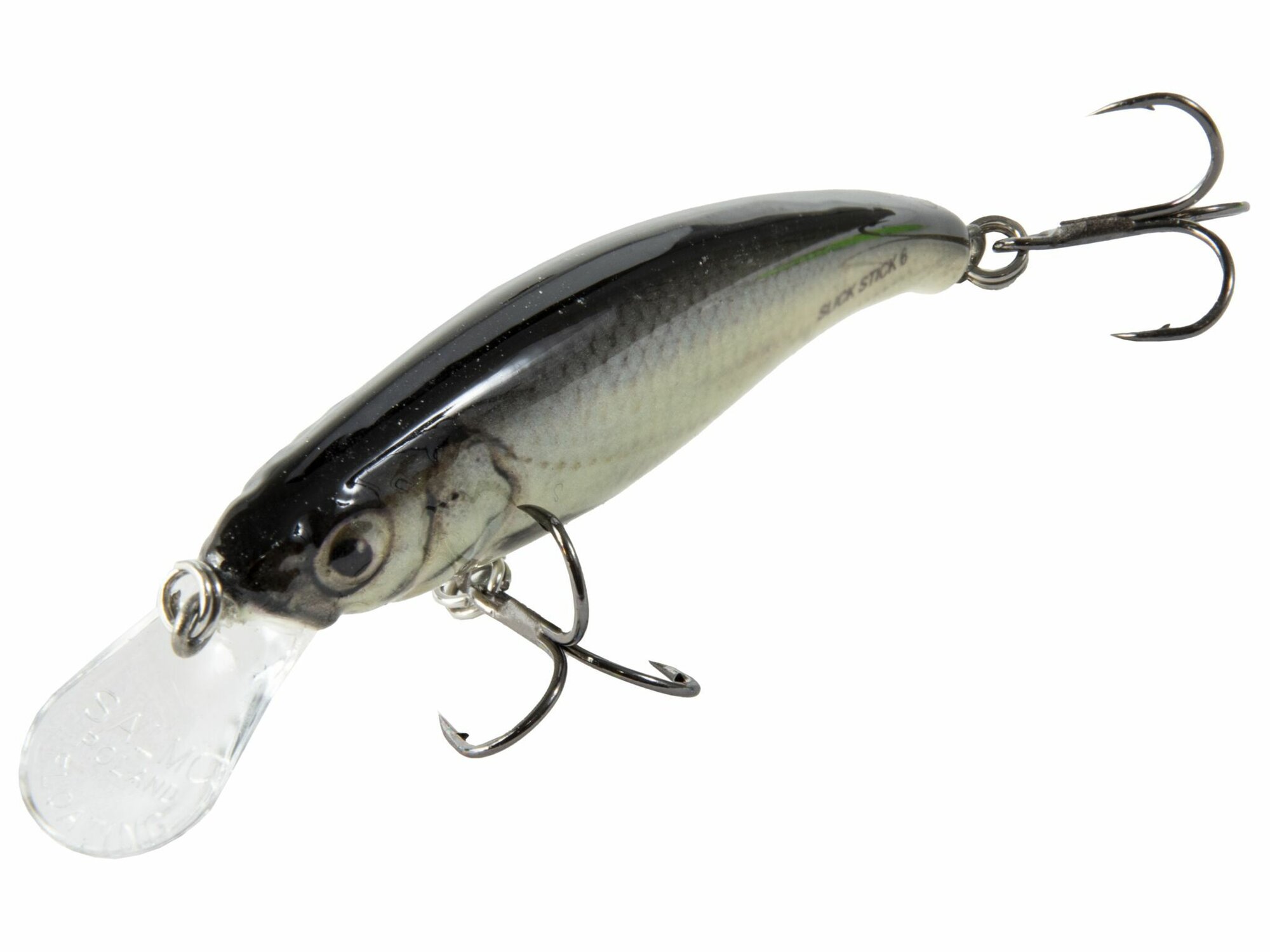 Воблер хищной рыбы SALMO POLAND SLICK STICK F 06/RBL, ратлины для зимней и летней рыбалки