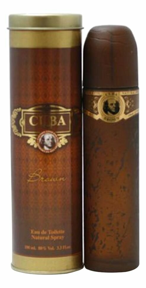 CUBA PARIS, Brown, 100 мл, Туалетная вода мужская