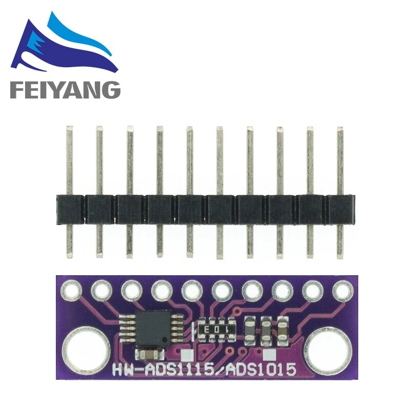 SONGXIN LIGHT Модуль ADS1115 красный 16-битный АЦП 4 канала ADS1115 Purple