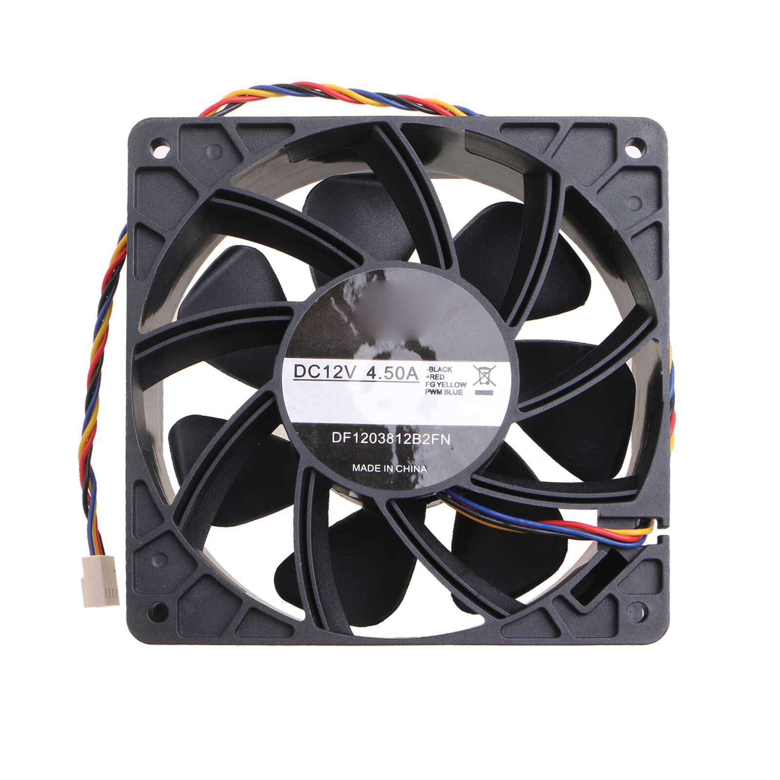(Один) DF1203812B2FN 4PIN FAN WHITE PLUCK
