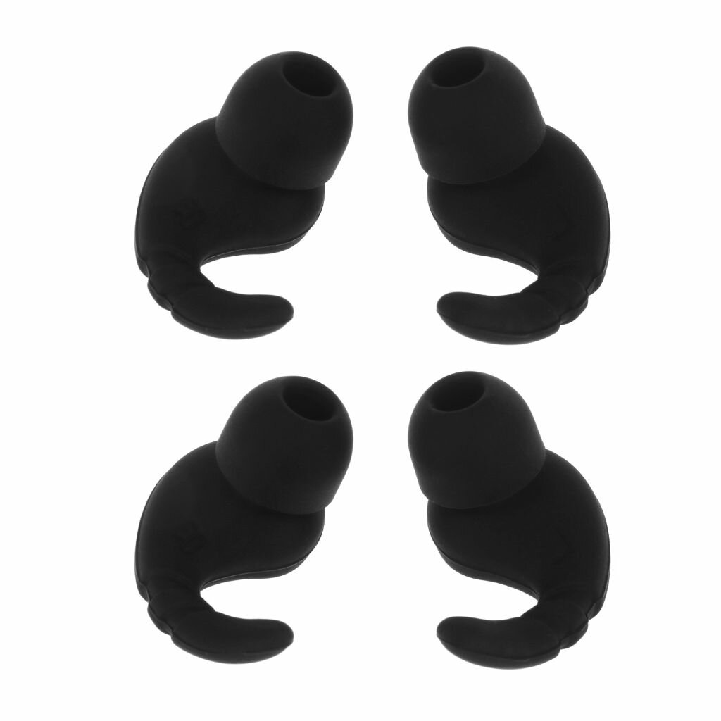 Боковые стабилизаторы, плавники, насадки в виде крыльев, силиконовые вкладыши, гелевые крючки для наушников JBL, наушники-вкладыши 3,8-5,5 мм