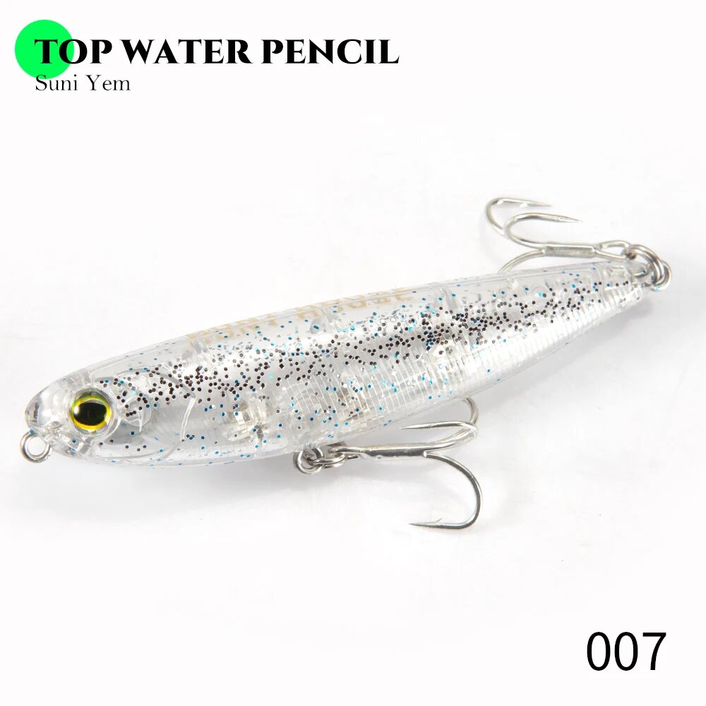 Hunthouse Topwater Pencil Fishing Lure 60/90/100мм 90mm, 007